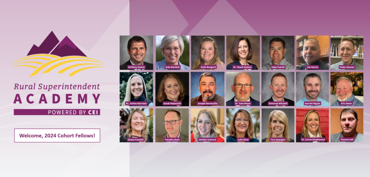 Welcome, 2024 Rural Superintendent Academy Fellows! | The Colorado Education Initiative